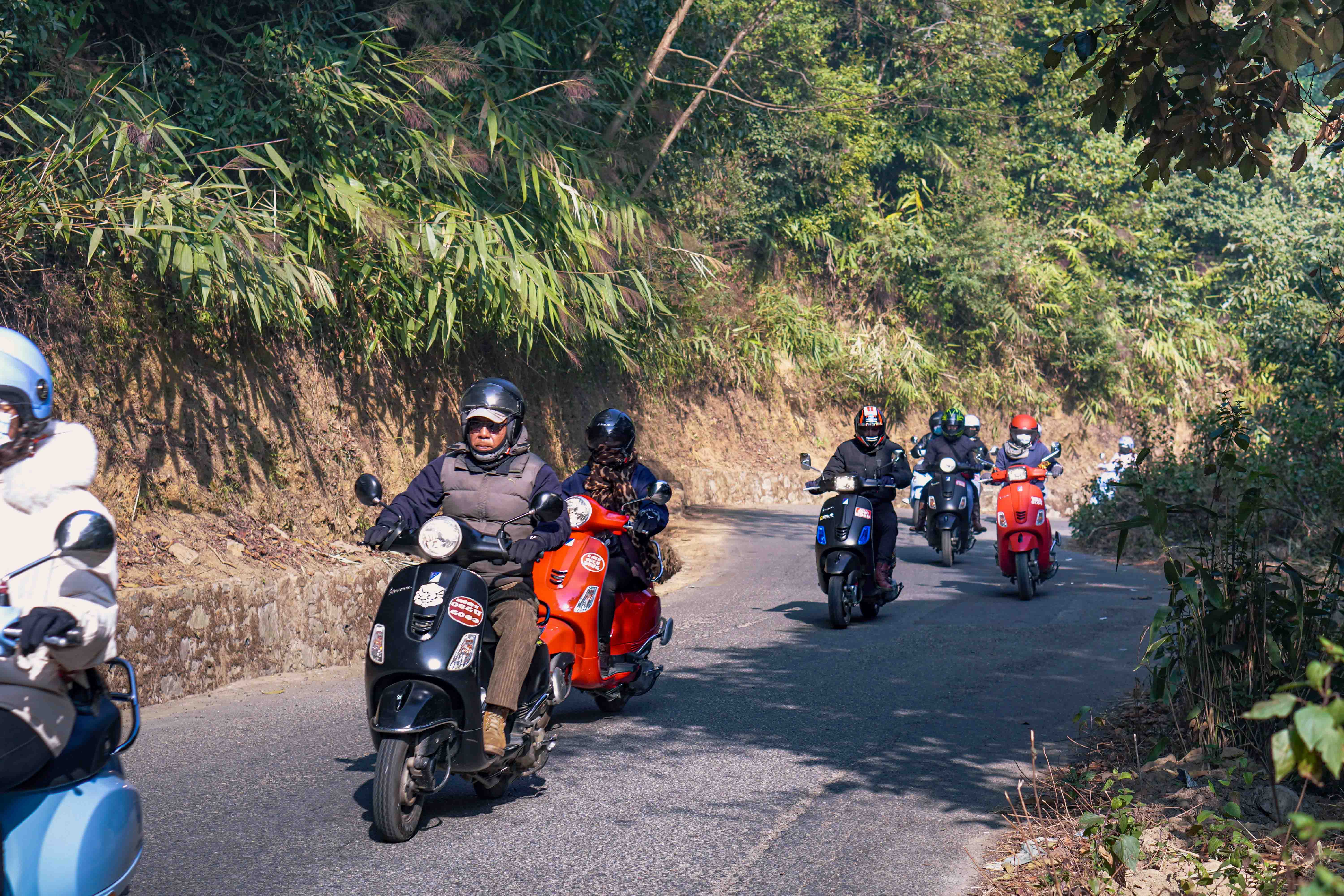 Vespa ride | Vespa Nepal