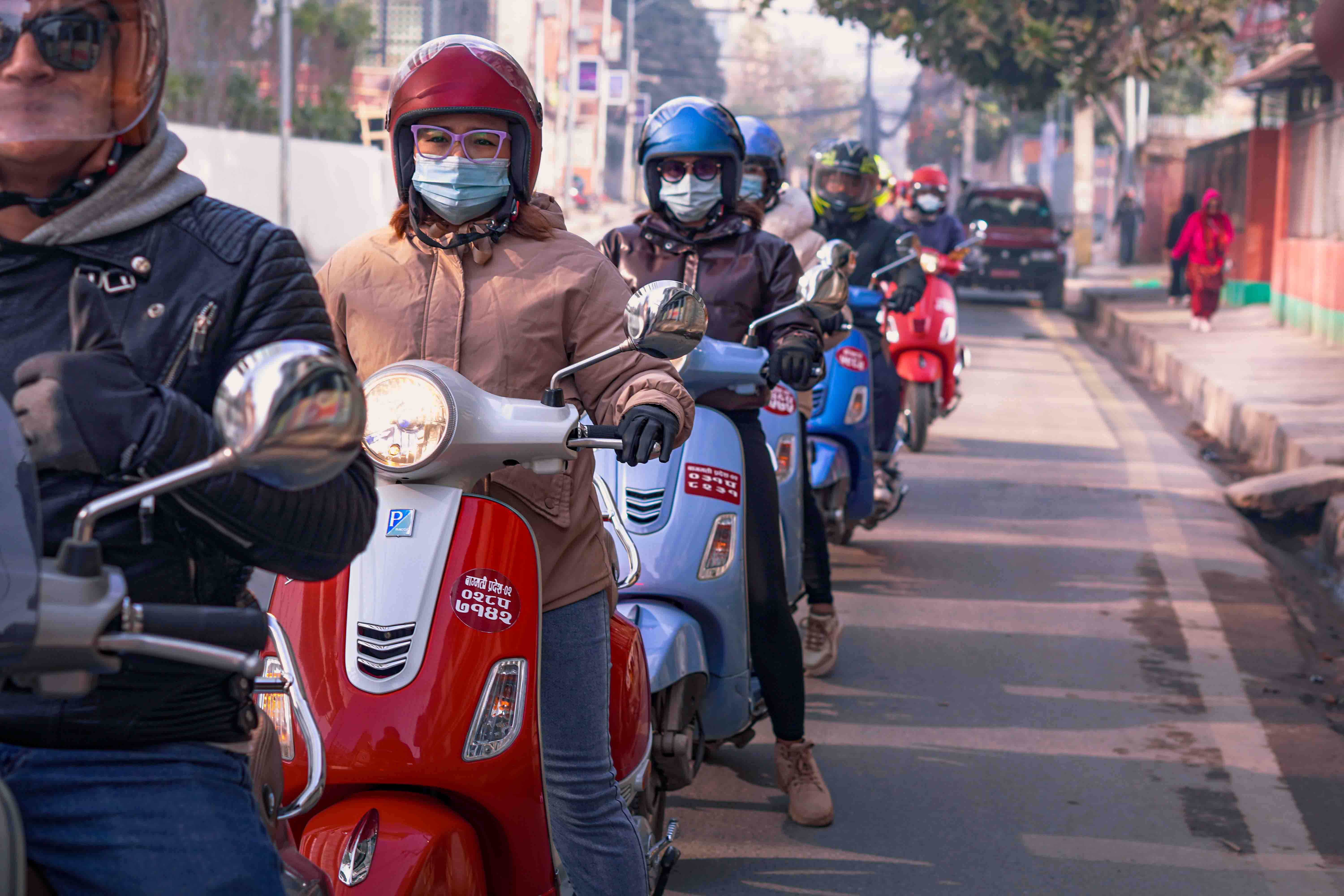 Vespa ride | Vespa Nepal